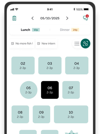 Effortless restaurant management and reservation solution
