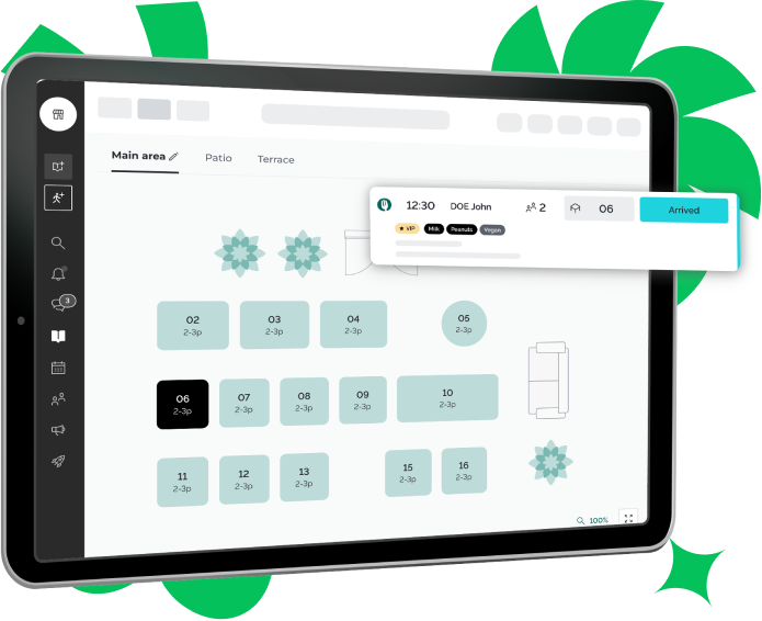 Effortless restaurant management and reservation solution