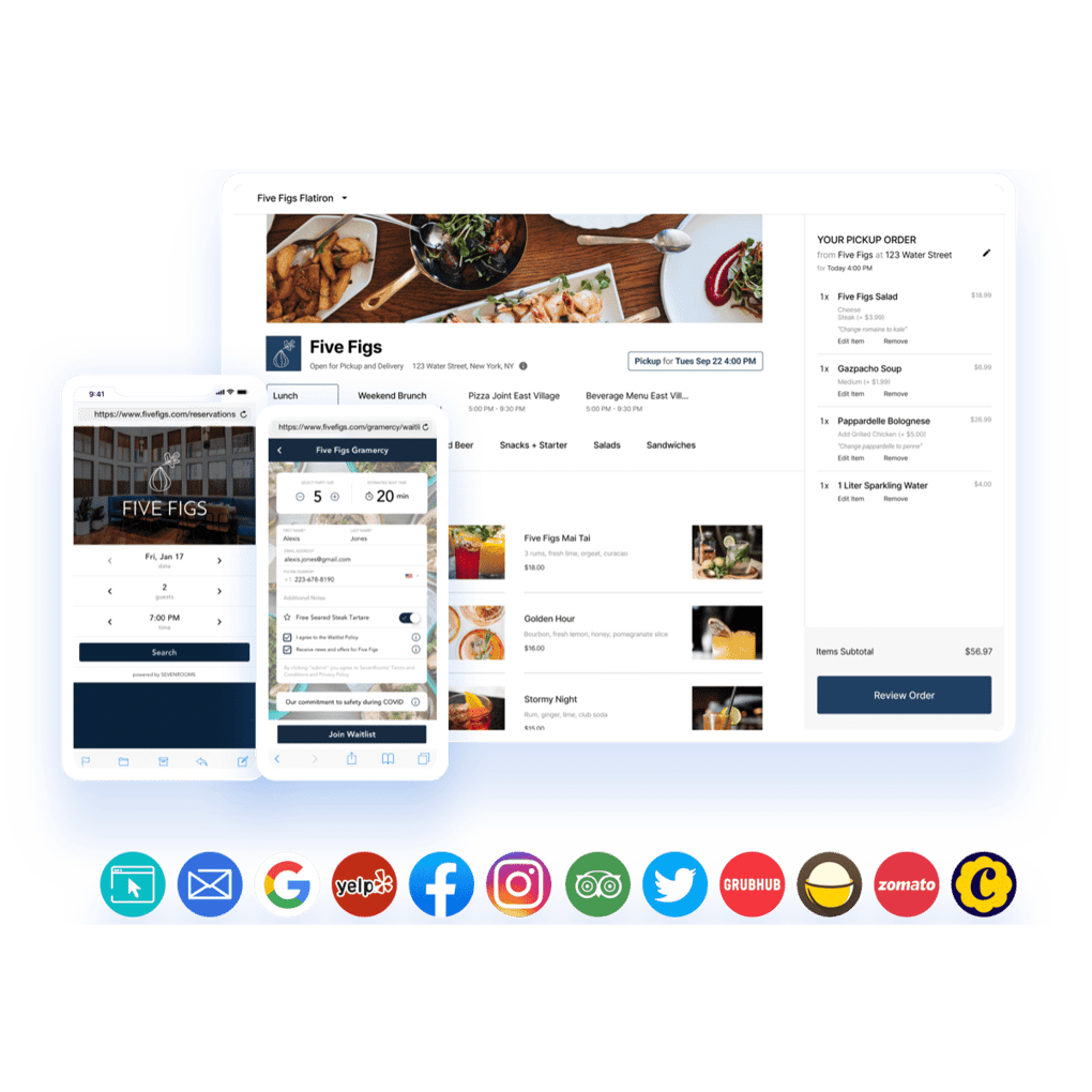 SevenRooms x TheFork: the best of 2 worlds