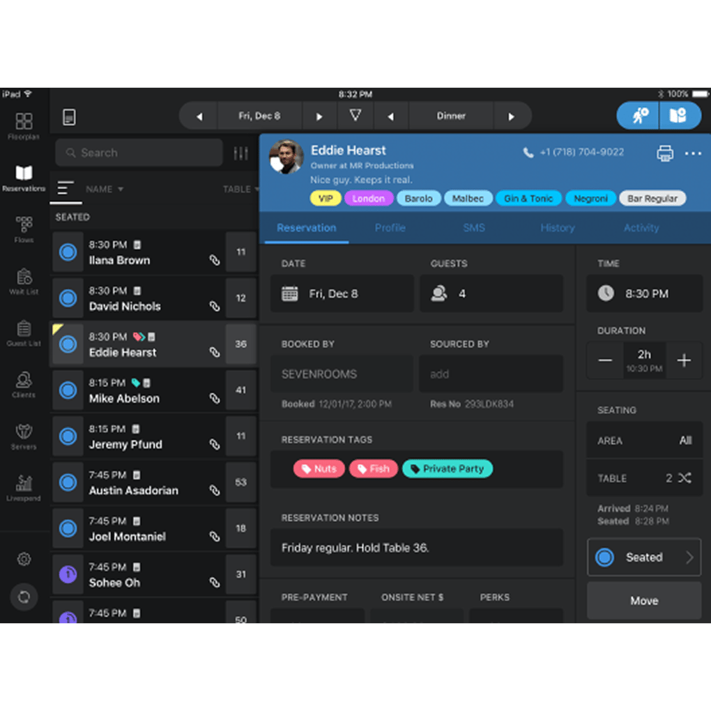 SevenRooms x TheFork: the best of 2 worlds