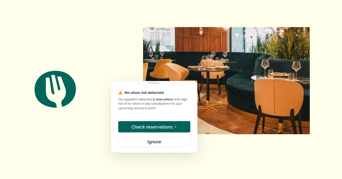 Prevent restaurant no-shows with TheFork Manager